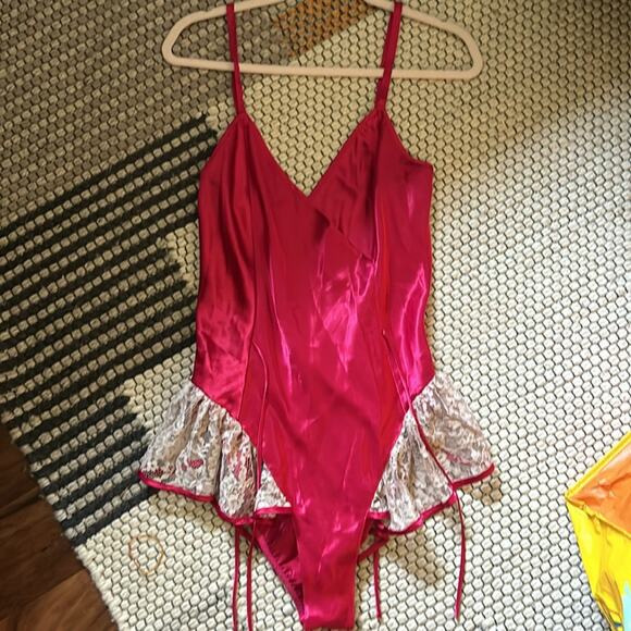 Vintage | Intimates & Sleepwear | Vintage Victoria Secrets Slip Lace ...